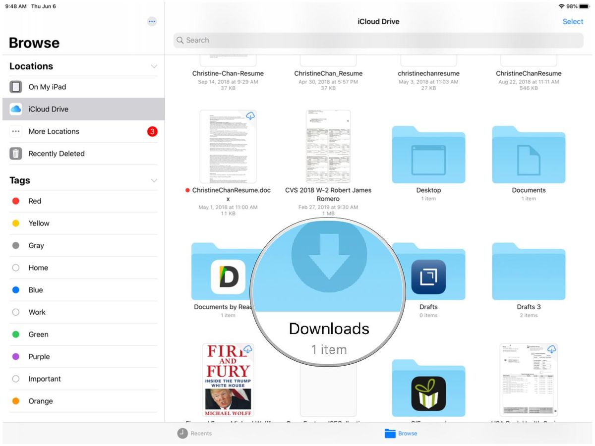 How to manage downloads in Safari on iPad | iMore