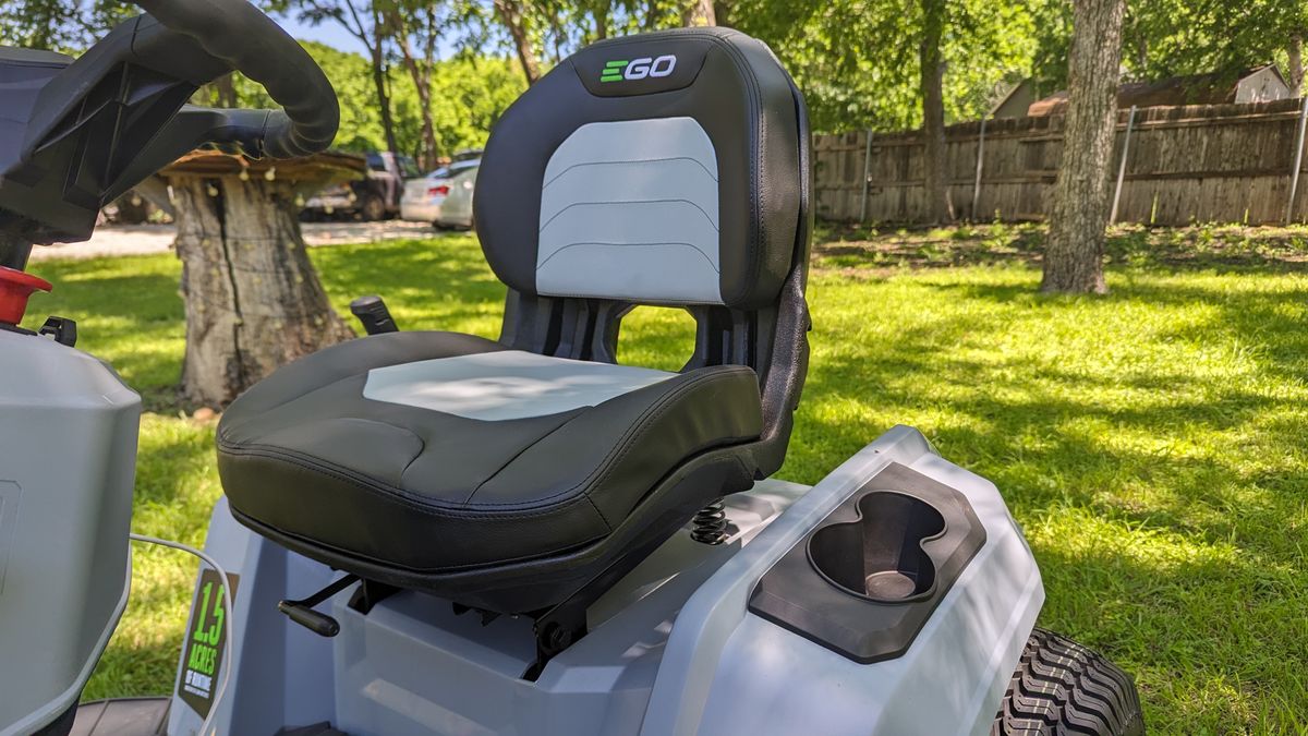 EGO TR4204 Power+ 42in T6 Lawn Tractor review: a battery-powered riding ...