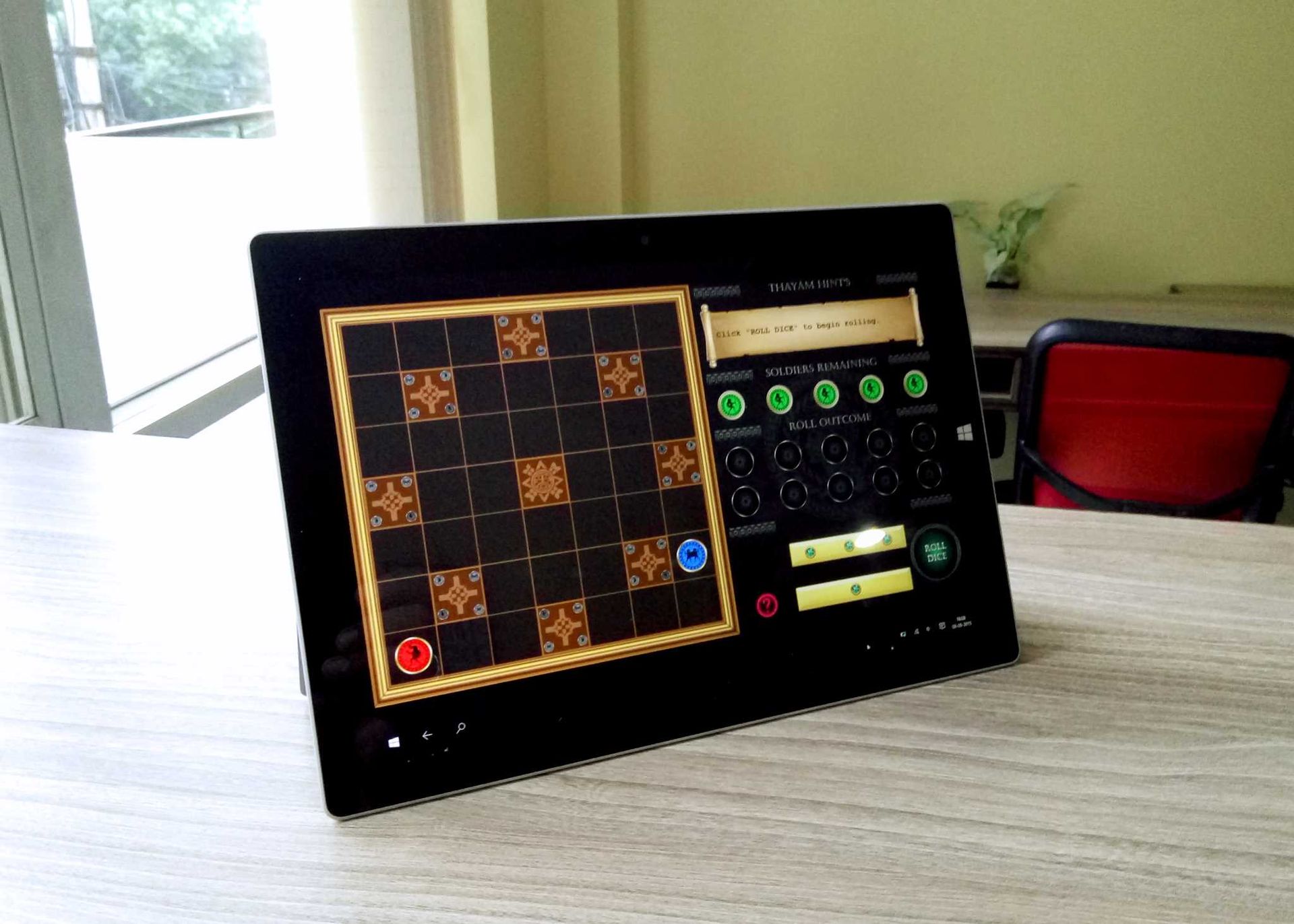 Thayam is a nice strategy game for Windows to relive board games ...