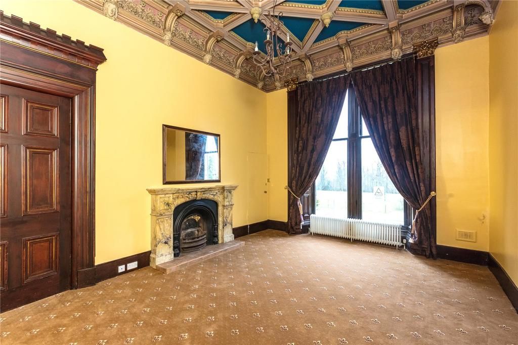 An extravagantly beautiful little castle that has the largest stained ...