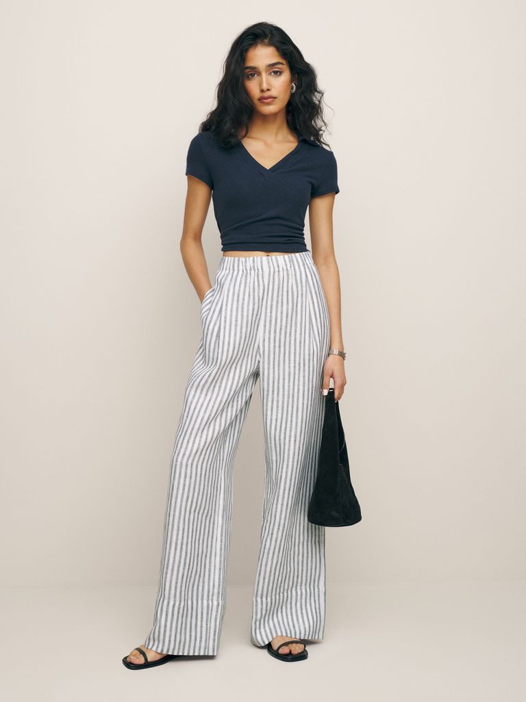 24 Pairs of Stylish Linen Pants to Buy Before Summer Starts | Who What Wear