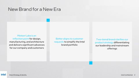 Intel's New Core Ultra Branding Drops the i, Looks Like AMD's Ryzen ...