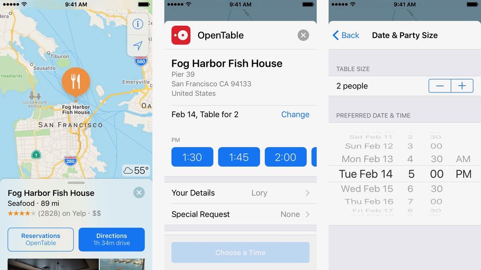 How to book dinner reservations for Valentine's Day with your iPhone ...