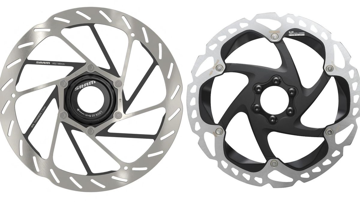 Shimano and SRAM boost brake rotor tech | Bike Perfect