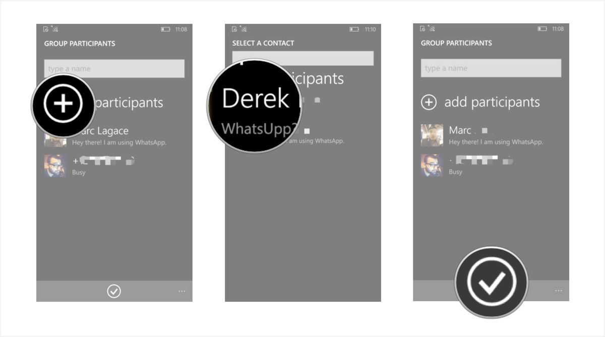 How to send messages with WhatsApp for Windows 10 Mobile phones ...