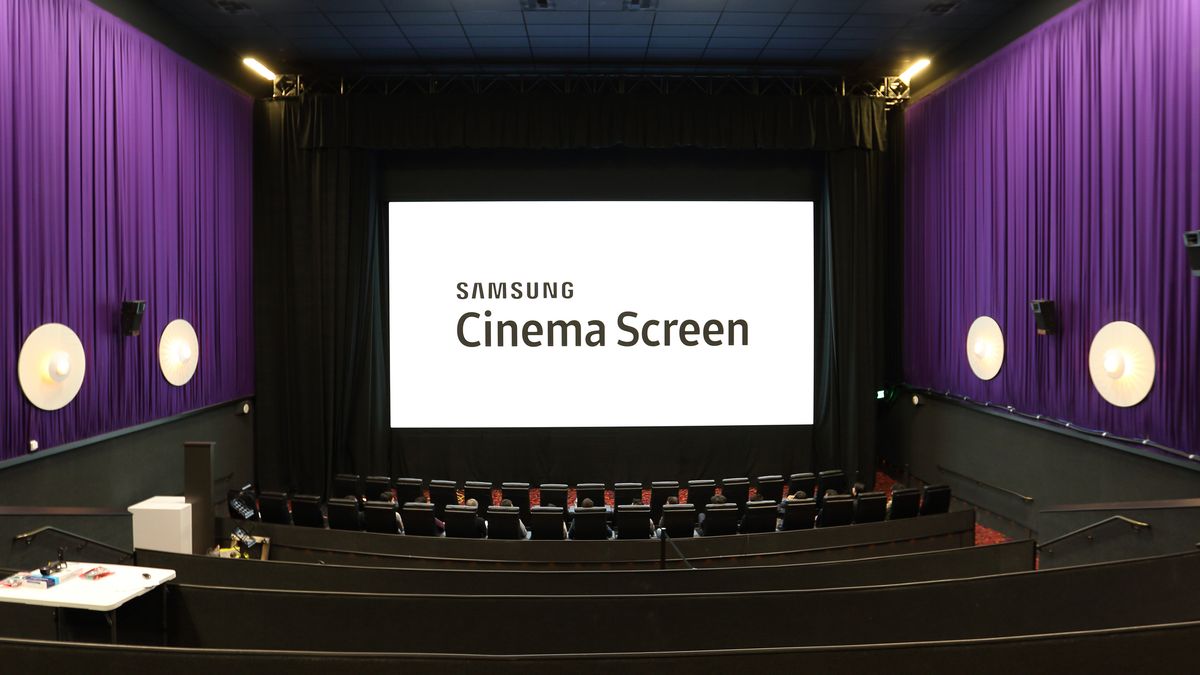 Samsung Cinema Screen upgrades movie theaters with 4K HDR | TechRadar