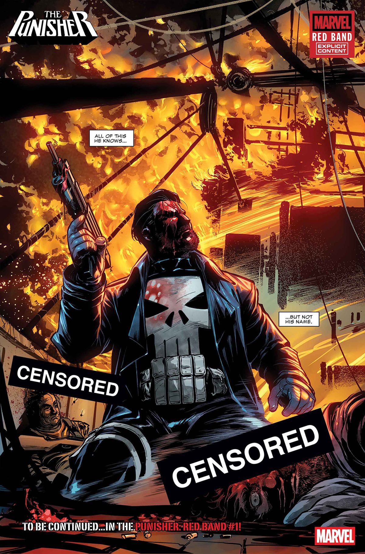 Frank Castle is back in a new R-rated comic that Marvel promises is the "most violent in ...