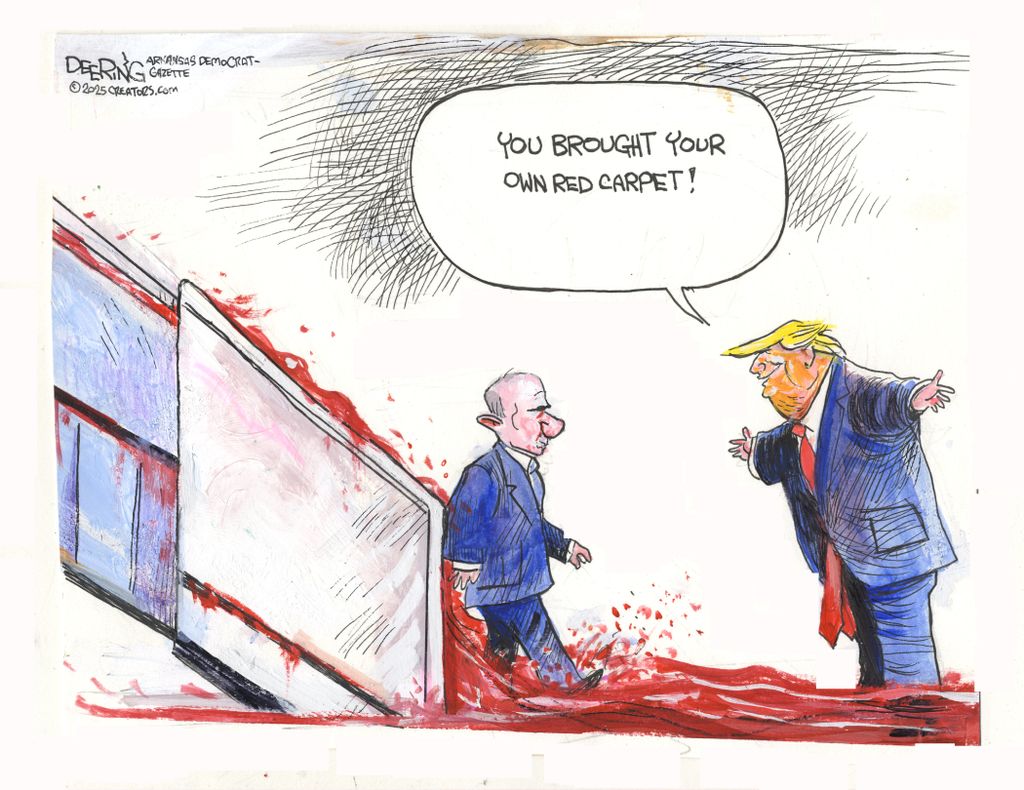 Vladimir Putin steps out | August 18 editorial cartoons | The Week