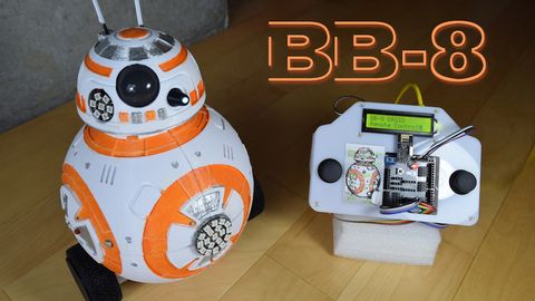 Adorable 'Star Wars' BB-8 Droid Brought to Life with 3D Printing | Live ...