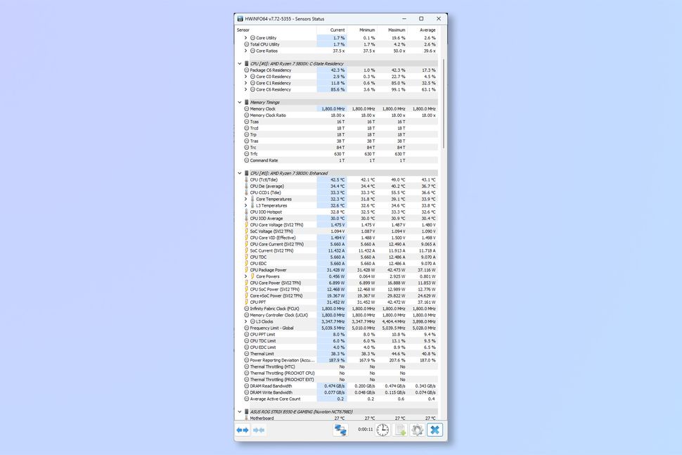 How to check your GPU temperature in Windows 11 | Tom's Guide