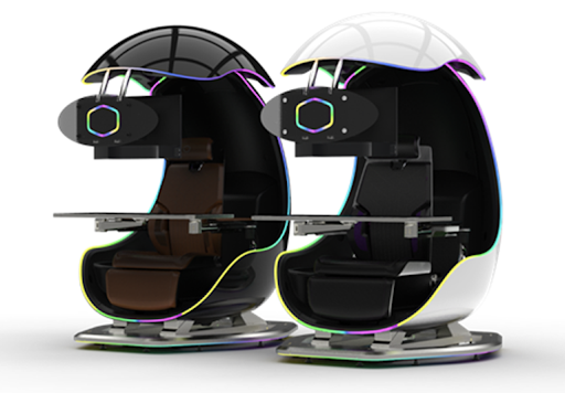 Cooler Master Adds Gaming Pod Battlestation, Haptic Feedback to Chair ...