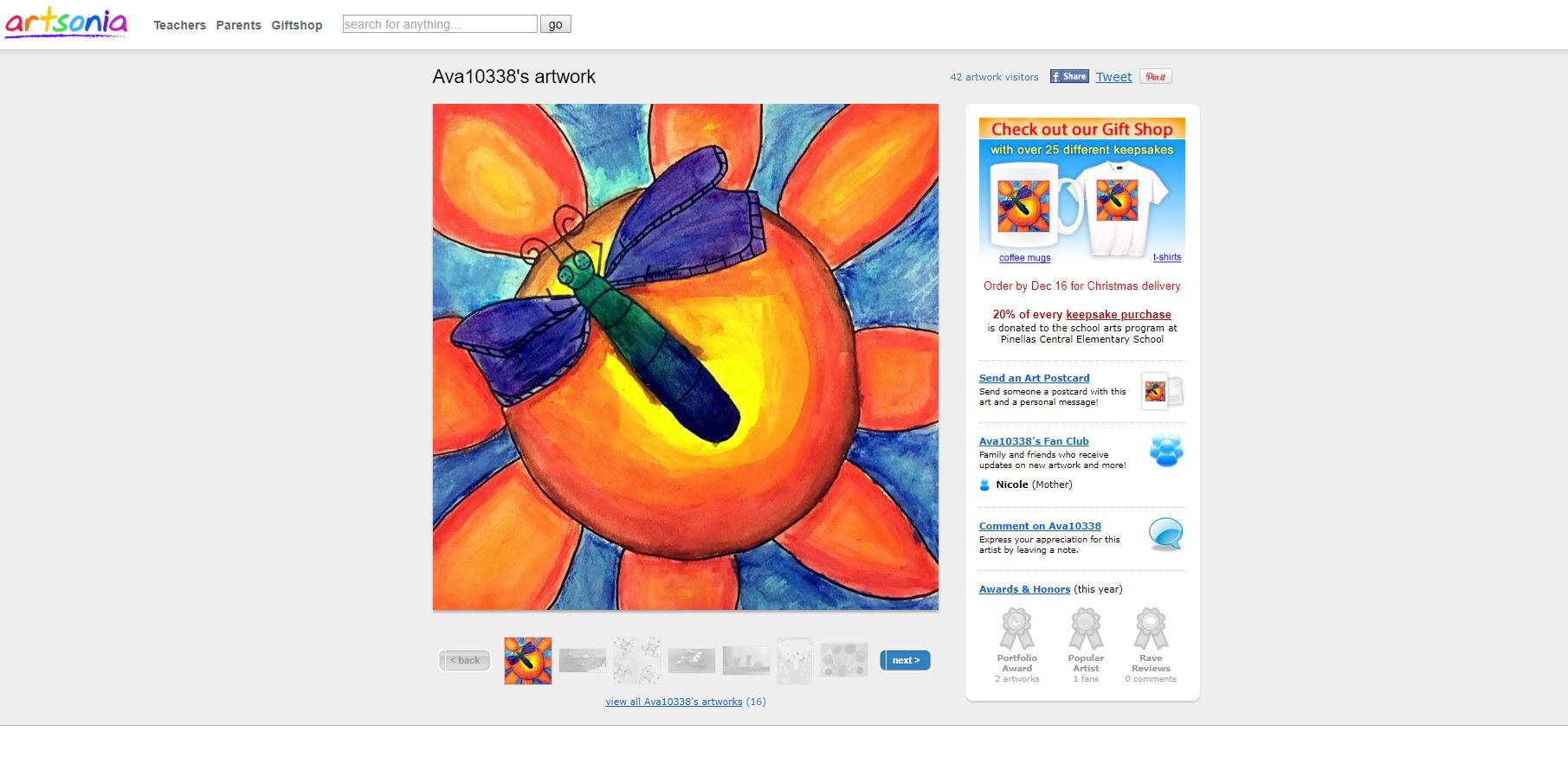 Artsonia—Digital Portfolios for art | Tech & Learning