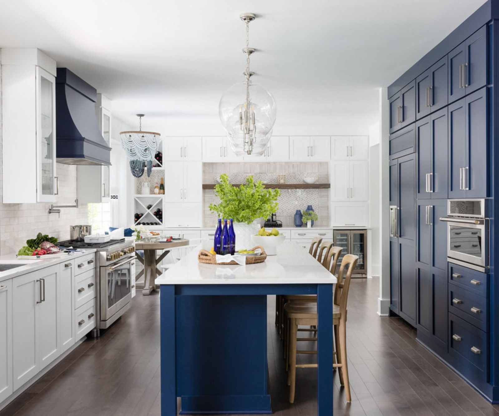 5 white and blue kitchens that prove it's a timeless pairing | Homes ...