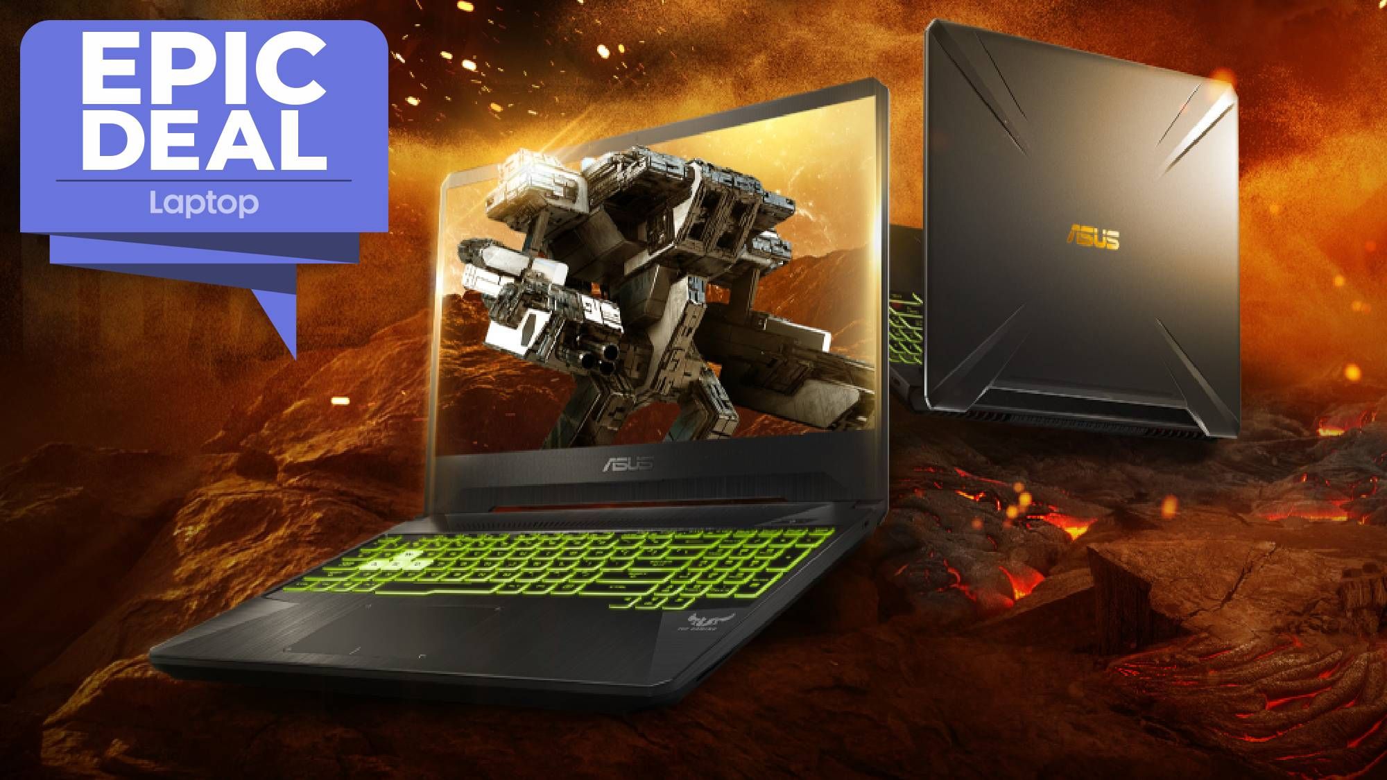 Epic gaming laptop deal knocks $200 off Asus TUF FX505 | Laptop Mag