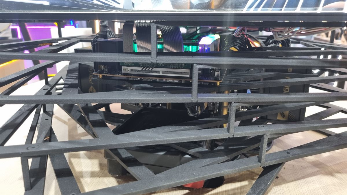 Zotac's trippy, fractal-like PC case has been making me think about ...