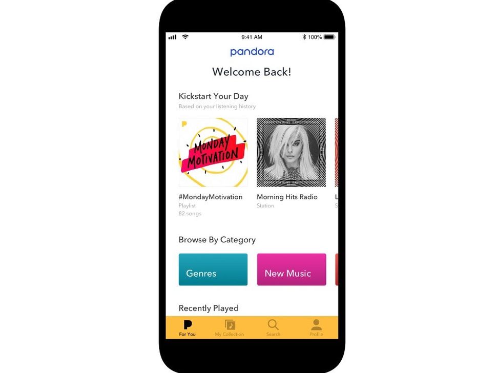 Pandora updates its mobile app with personalized 'For You' tab ...