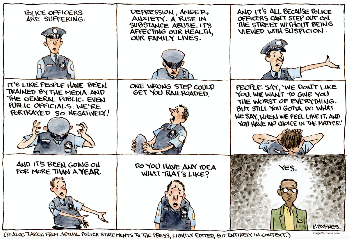police struggle | The Week