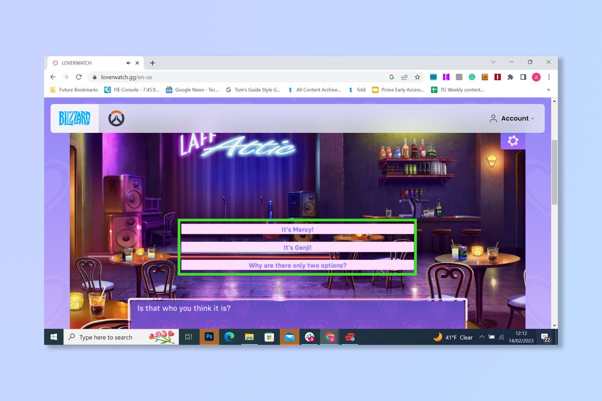 How to play the Overwatch 2 ‘Loverwatch’ dating sim | Tom's Guide
