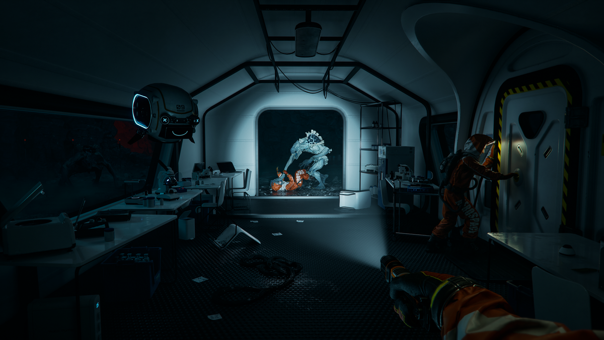 Level Zero is a terrifying sci-fi asymmetrical horror where aliens ...