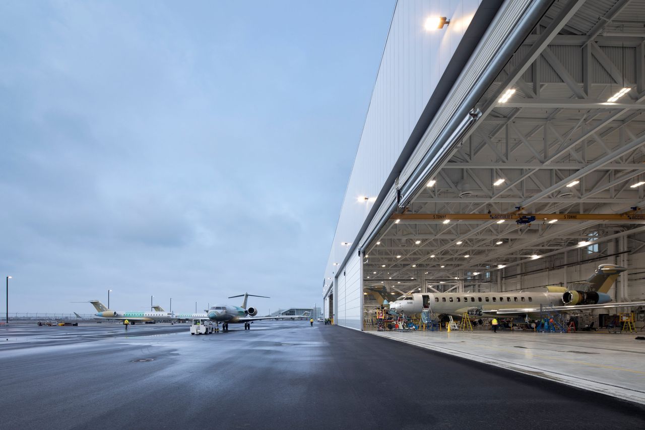 Inside Bombardier’s new jet manufacturing centre in Toronto | Wallpaper*