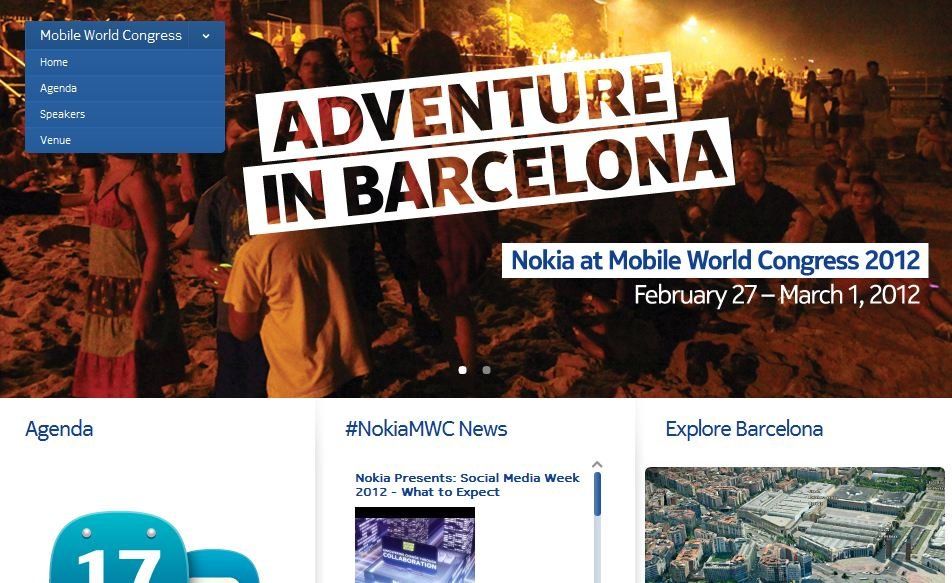 Nokia launches Mobile World Congress page | Windows Central