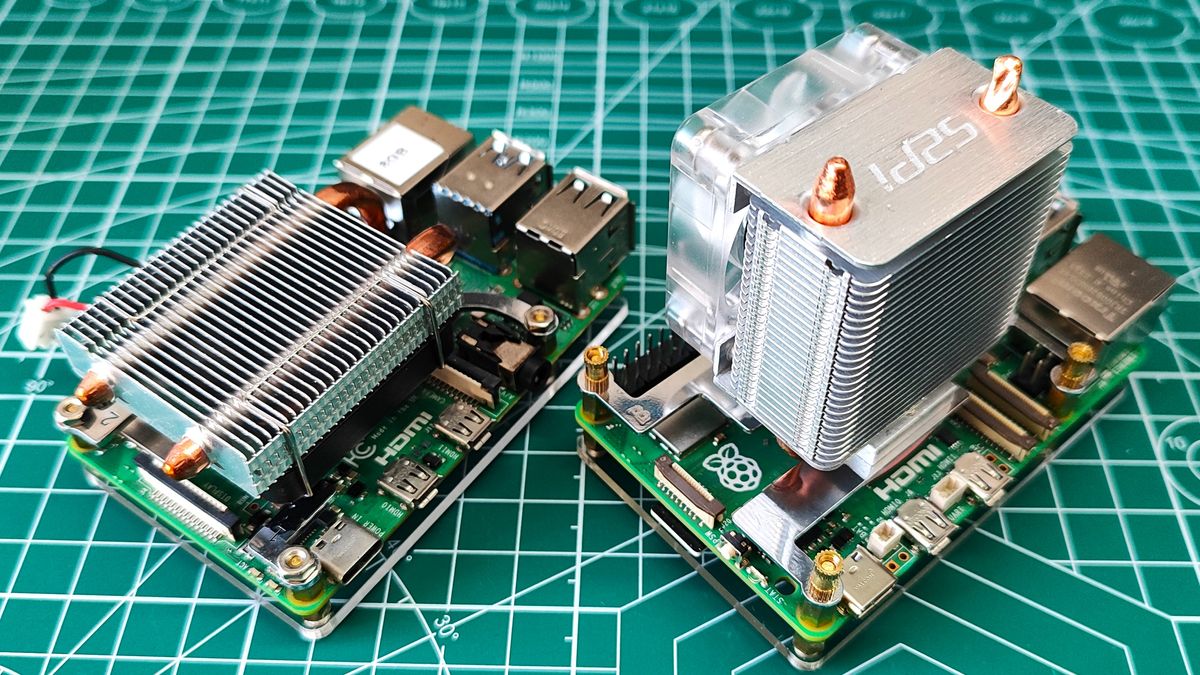 52-Pi Ice-Tower Cooler for Raspberry Pi 5 Review: Muscle Car Cooling ...