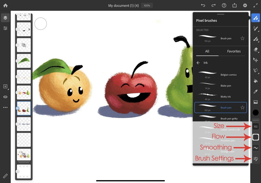 Adobe Fresco basic tool guide: A simplified drawing app | iMore