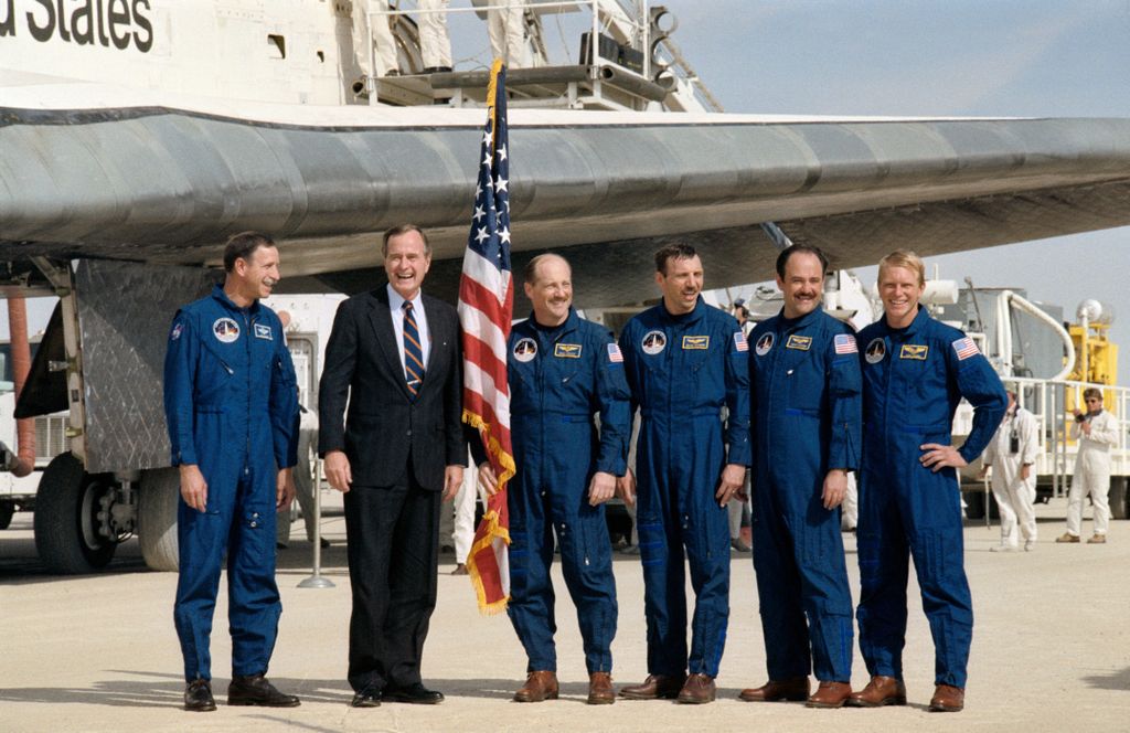 NASA Mourns Death of President George H.W. Bush | Space