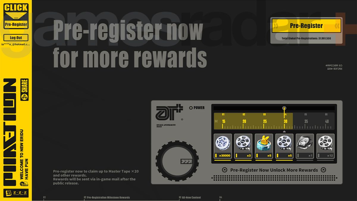 How to obtain Zenless Zone Zero pre-registration rewards | GamesRadar+