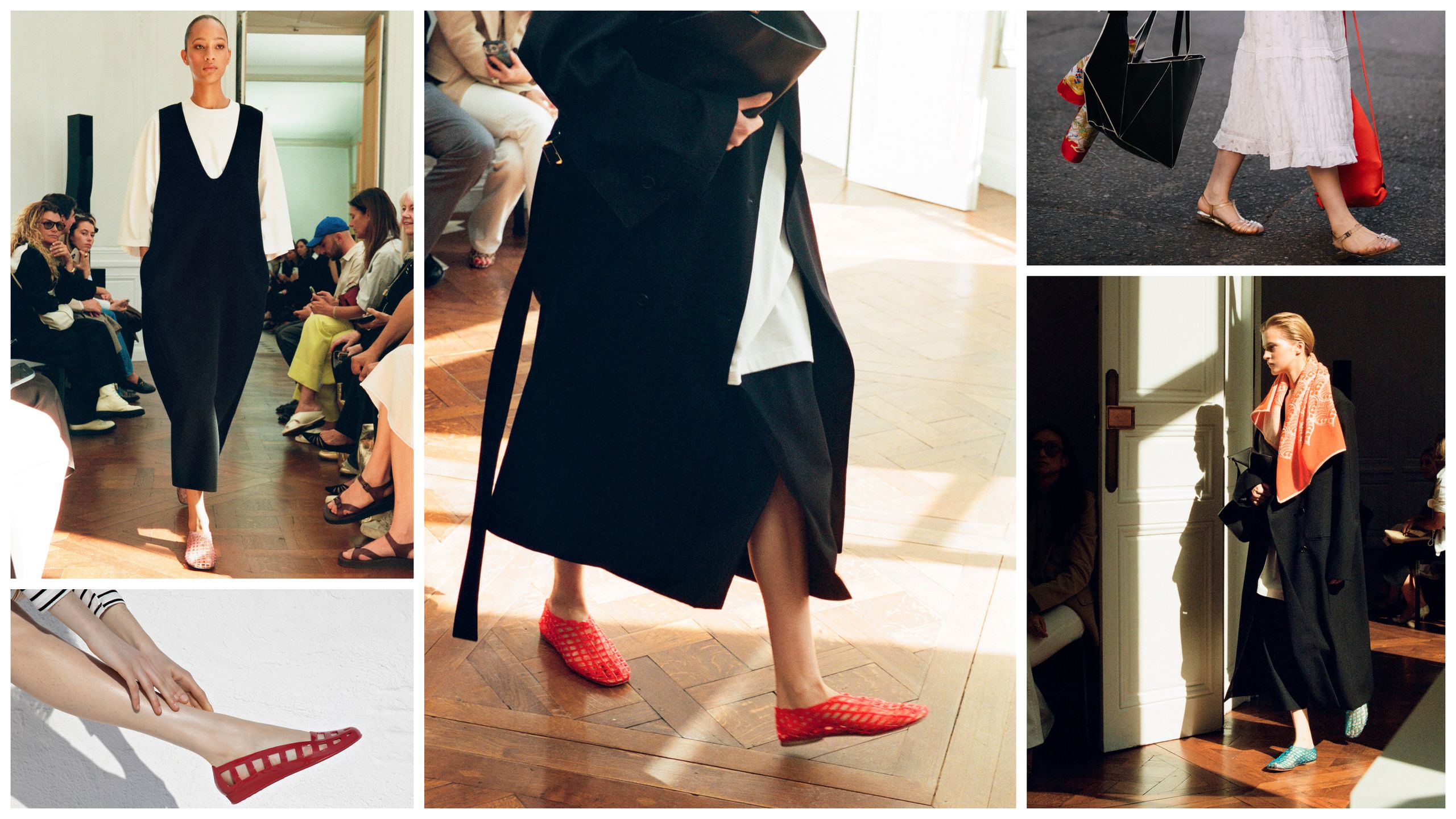 The 90s Jelly Sandals Trend Is Experiencing An Elegant Upgrade Marie