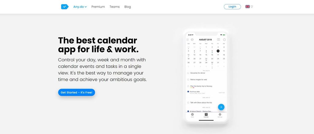 Any.do calendar app review | TechRadar