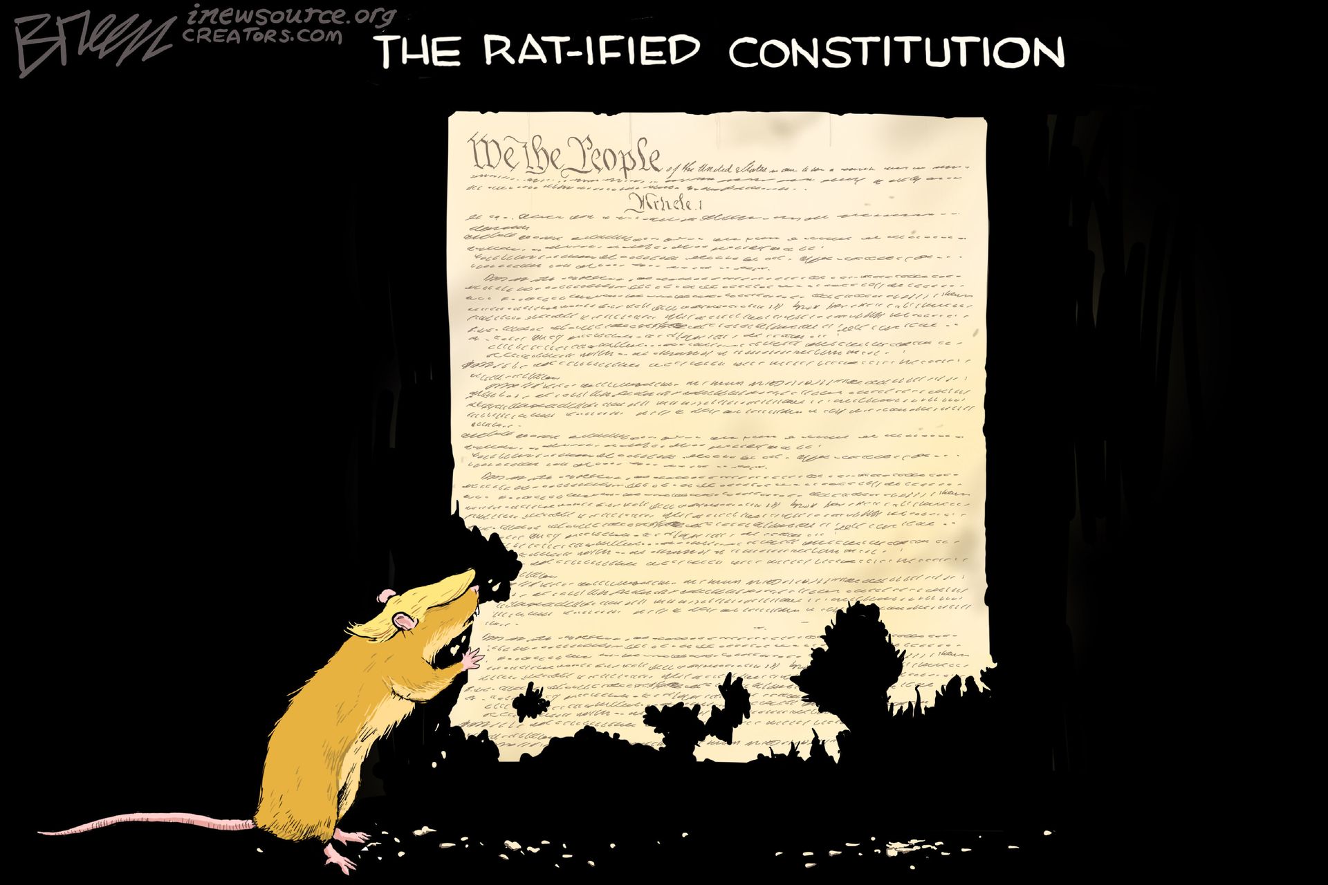 5 fundamentally funny political cartoons about the US Constitution ...
