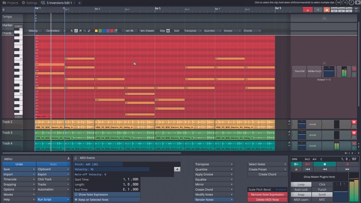 How to use inverted and opening chords to create smoother pad parts ...