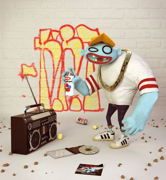 4 steps to digitally perfecting the look of clay | Creative Bloq