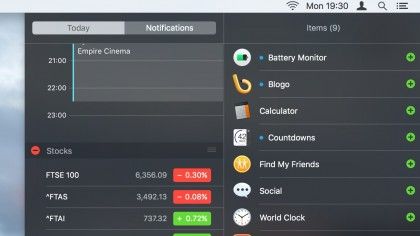 Overhaul the Today view in Mac OS X | TechRadar