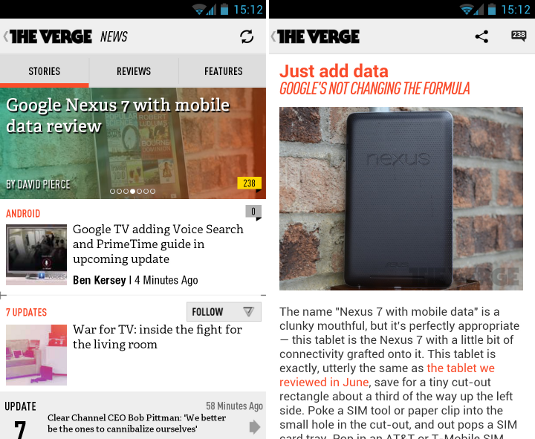15 beautiful Android app designs | Creative Bloq