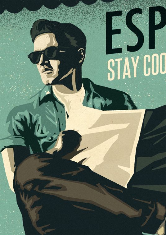 Stunning posters combine vintage style with interactive tech | Creative ...