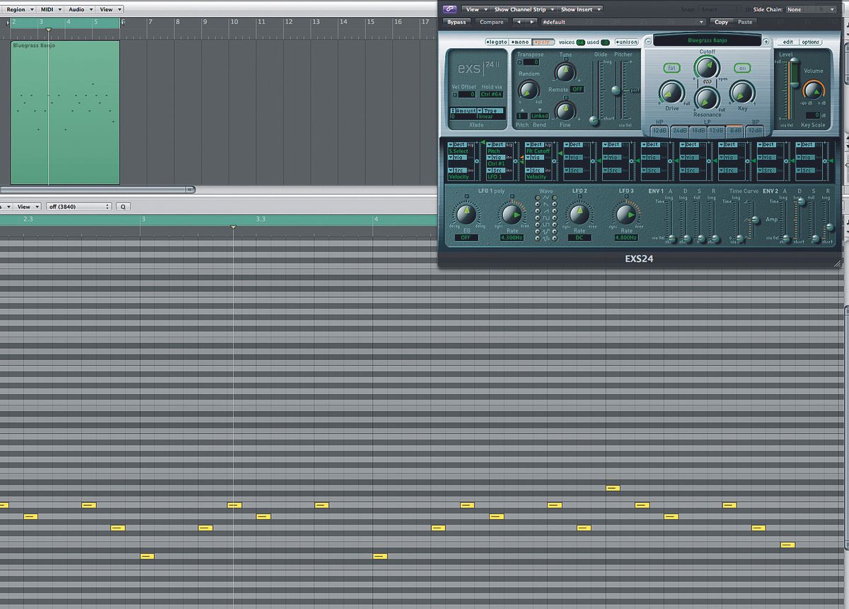 How to program realistic banjo parts in Logic | MusicRadar