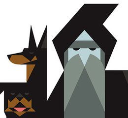 Gods of old get a geometric makeover | Creative Bloq