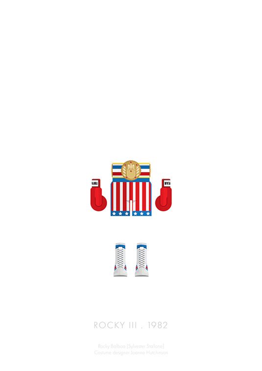 Movies made minimal in this costume collection | Creative Bloq