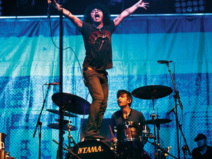 Tony Hajjar's At The Drive-In drum setup in pictures | MusicRadar