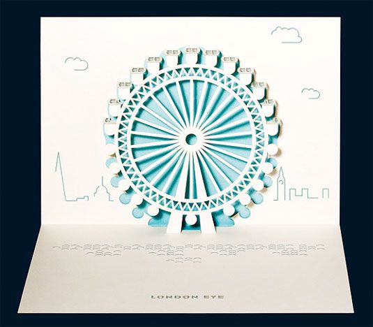 London landmarks reinvented as 3D paper art | Creative Bloq