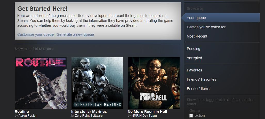 Steam Greenlight Gets Submission Fee Smaller Rating Queue Pc Gamer