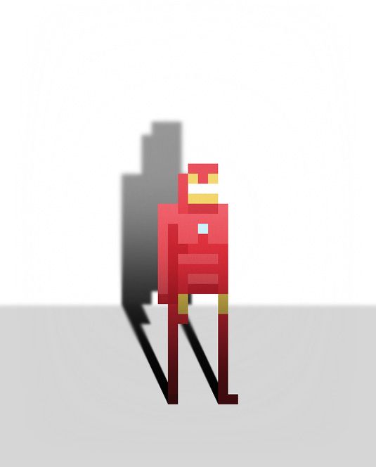 To minimalism and beyond! Superheroes go 8-bit | Creative Bloq