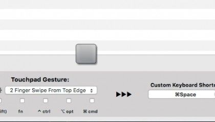 How to use edge swipes - How to create your own trackpad gestures on a ...