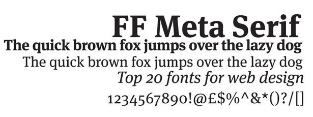 Web fonts: the .net top 20 | Creative Bloq