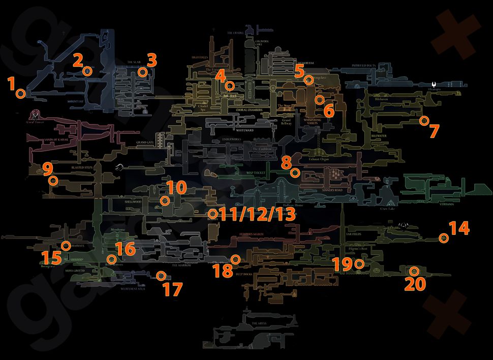 All Silksong Mask Shard locations | GamesRadar+