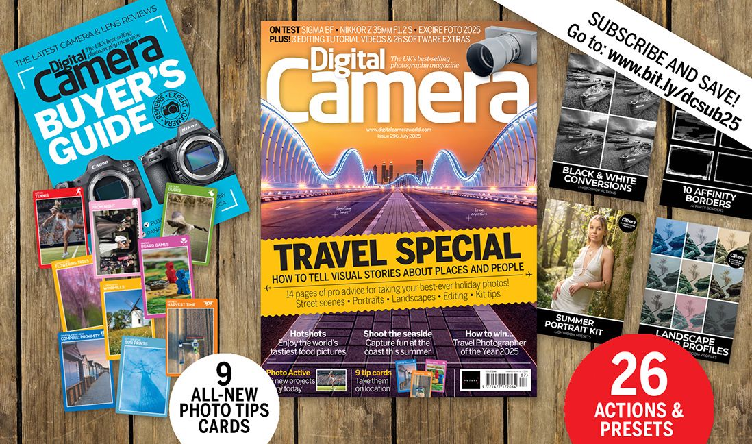 Get 14 bonus gifts with the July 2025 issue of Digital Camera | Digital ...
