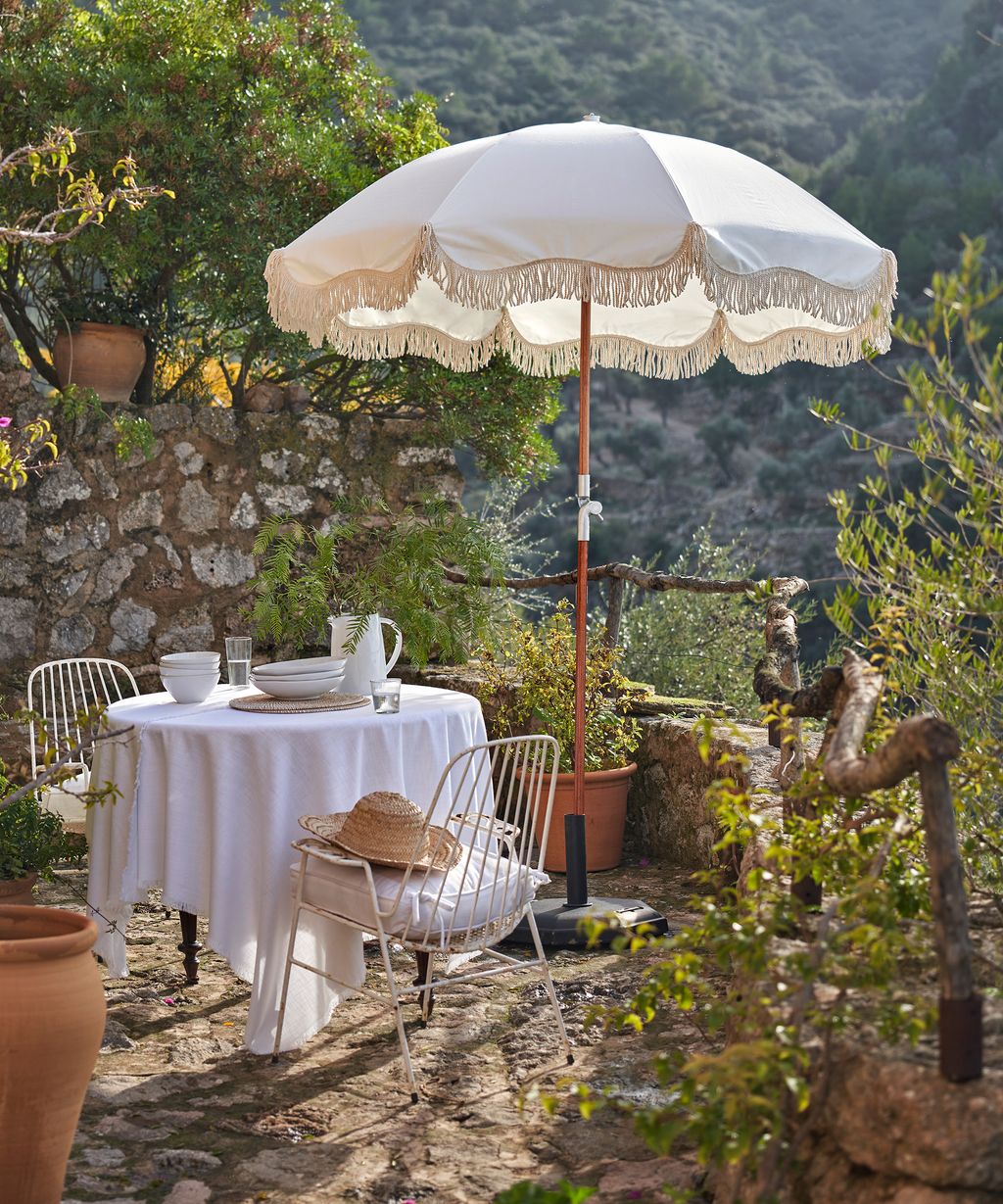 Bridgerton has inspired an ornate garden parasol trend | Gardeningetc