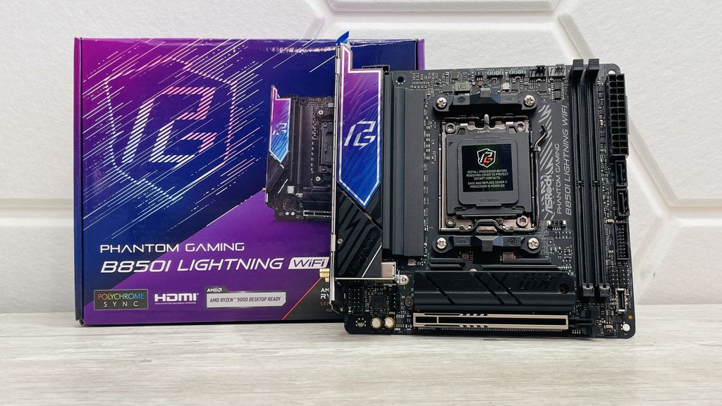 ASRock Phantom Gaming B850I Lightning Wi-Fi review | PC Gamer
